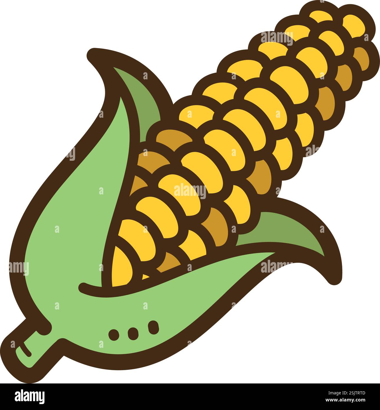 Corn vector hi-res stock photography and images - Alamy