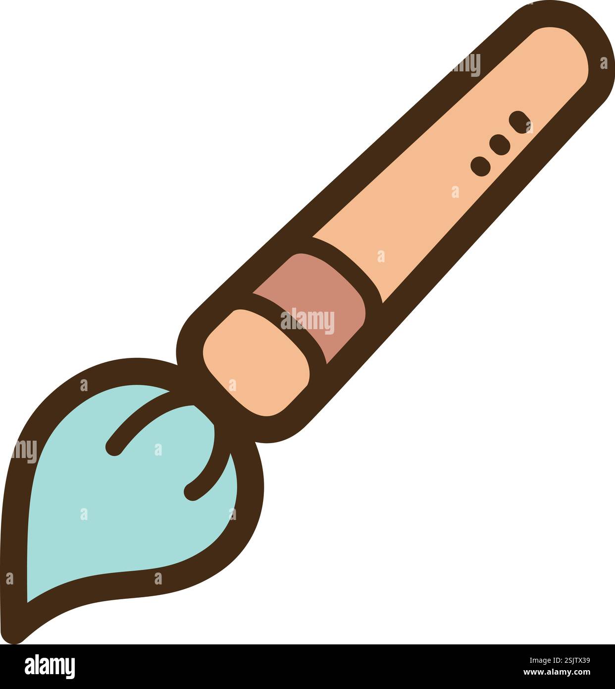 Tools design paint brushes Stock Vector Images - Alamy