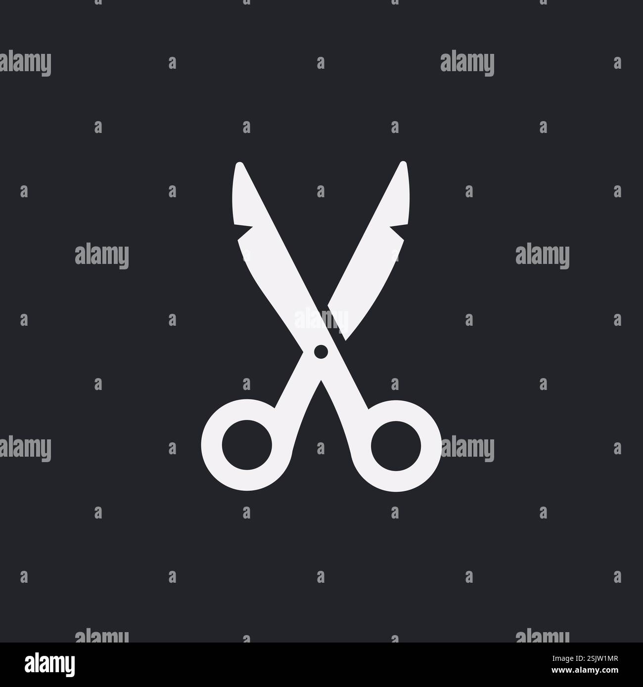 Cartoon salon logo Stock Vector Images - Alamy