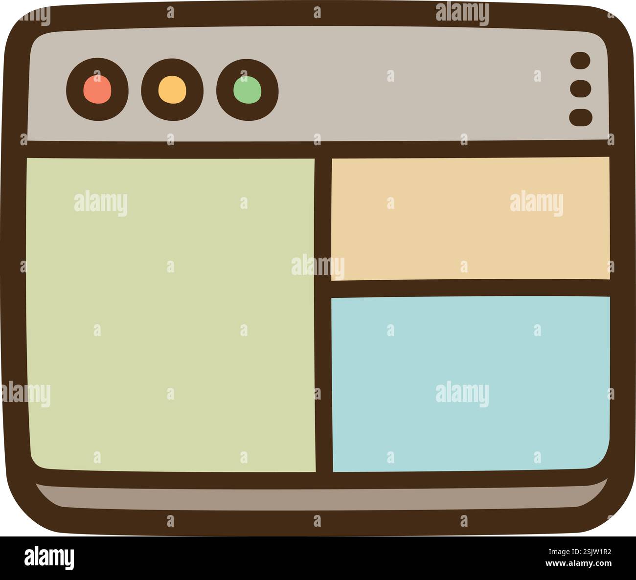 Template tool vector doodle illustration and graphic. Part of graphic ...