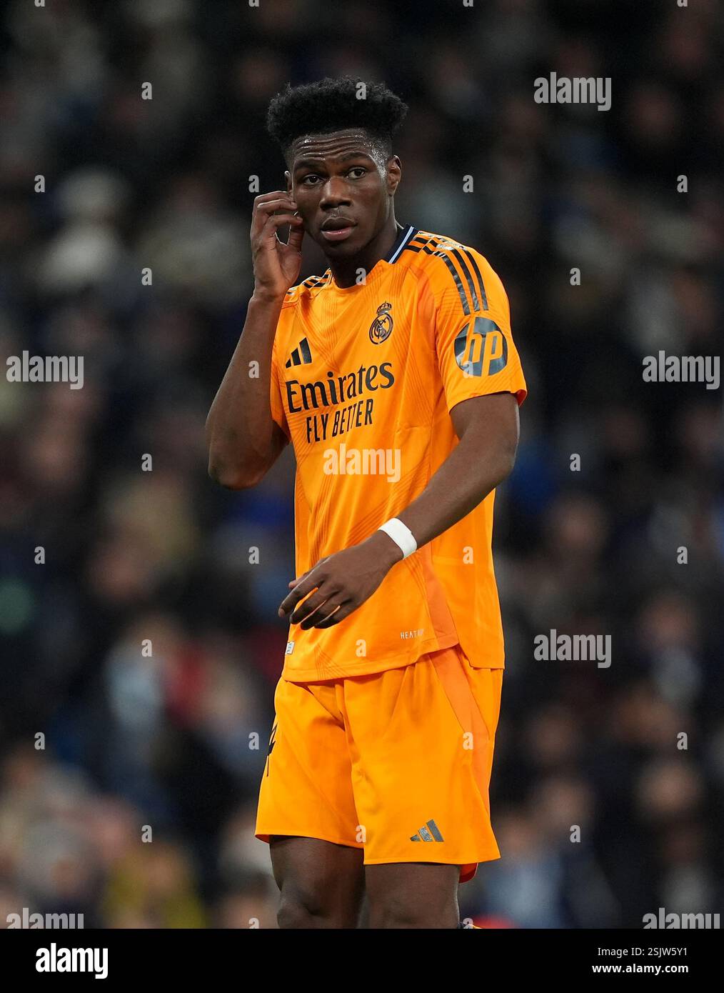 Real Madrid's Aurelien Tchouameni during the UEFA Champions League ...