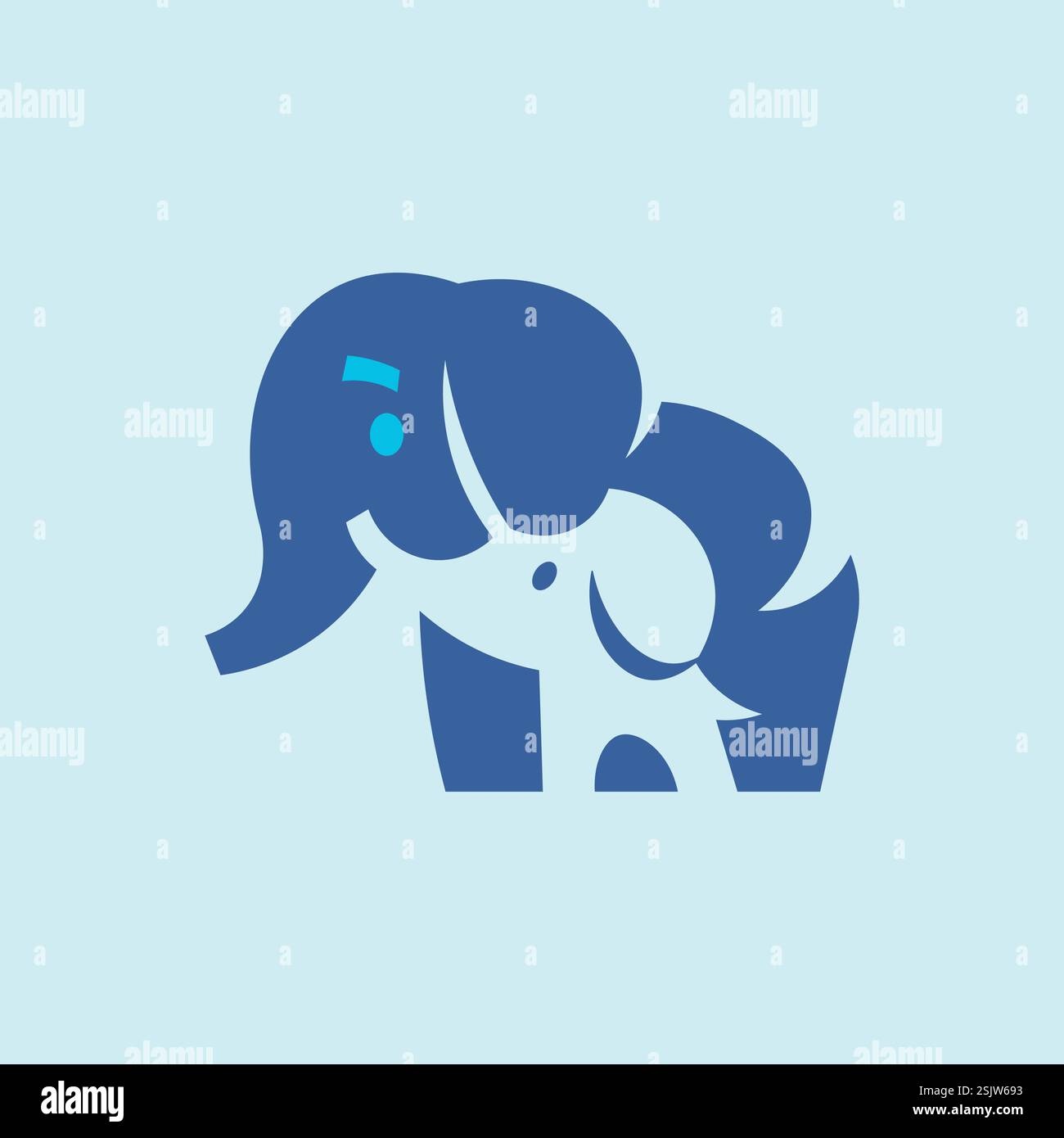 Elephant vector vectors hi-res stock photography and images - Alamy