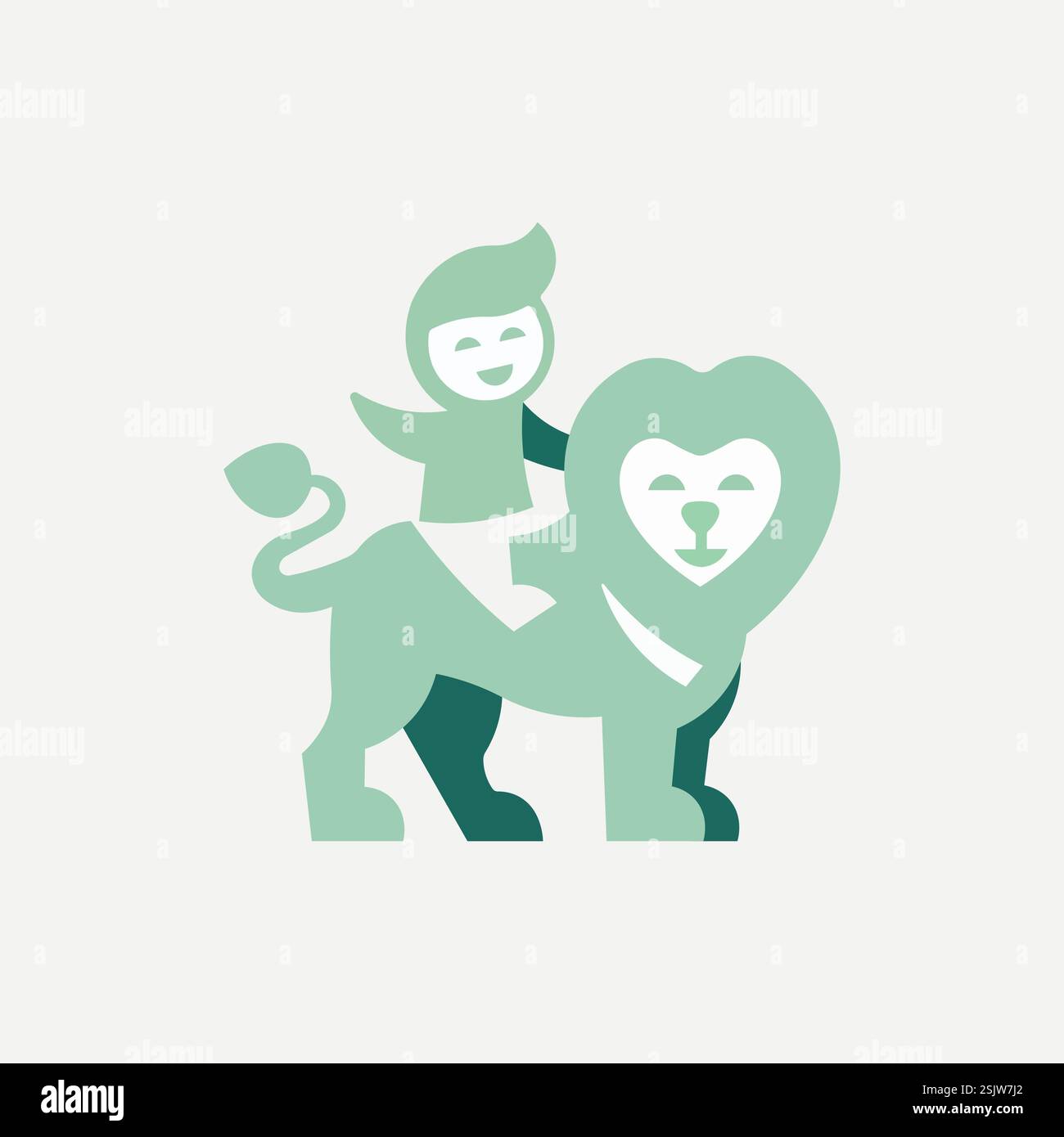 Sheep lion Stock Vector Images - Alamy