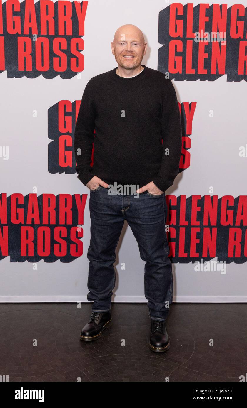 New York, NY, February 11, 2025: Bill Burr attends 'Glengarry Glen Ross ...