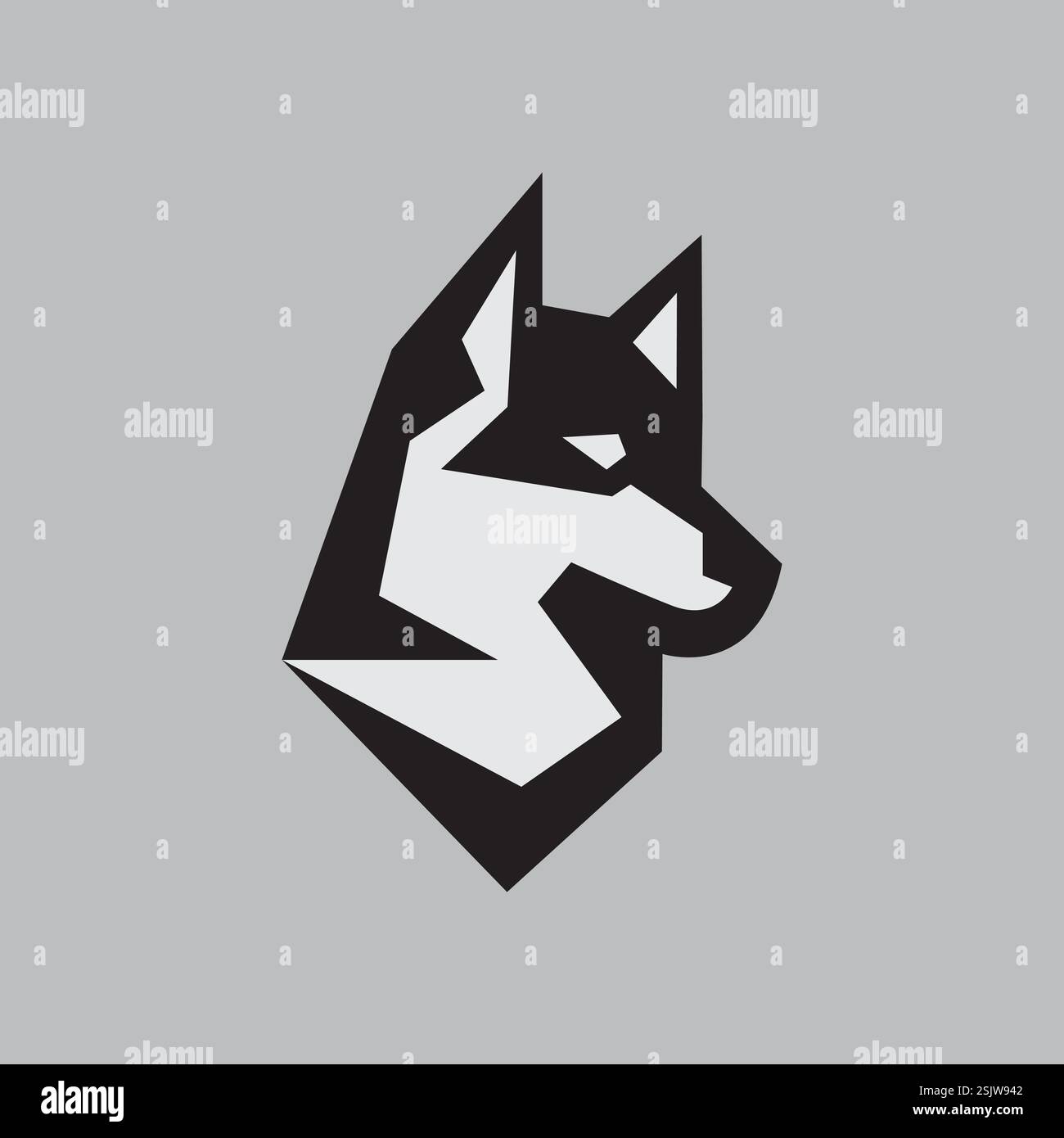 Vector logo moon fantasy Stock Vector Images - Alamy