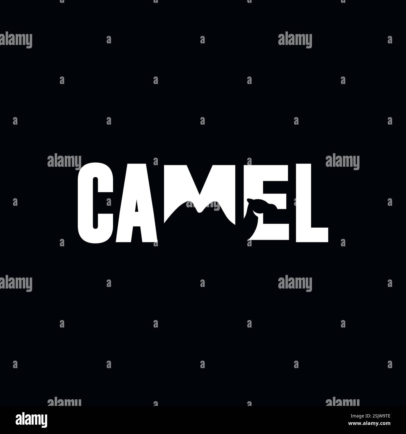 Vector camel text logo design Stock Vector Image & Art - Alamy