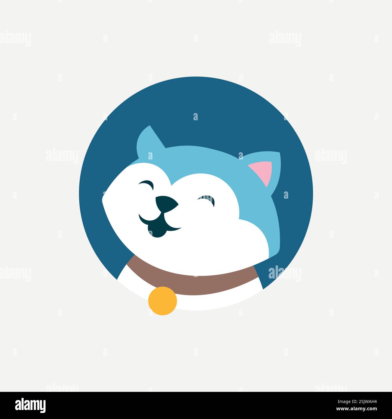 Minimalist cat vector vectors hi-res stock photography and images - Alamy