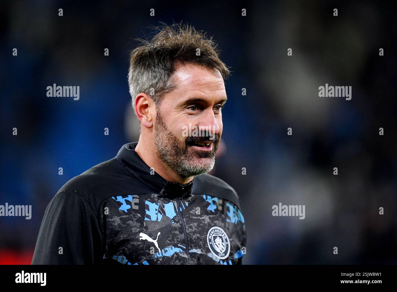 Manchester City’s goalkeeper Scott Carson ahead of the UEFA Champions ...