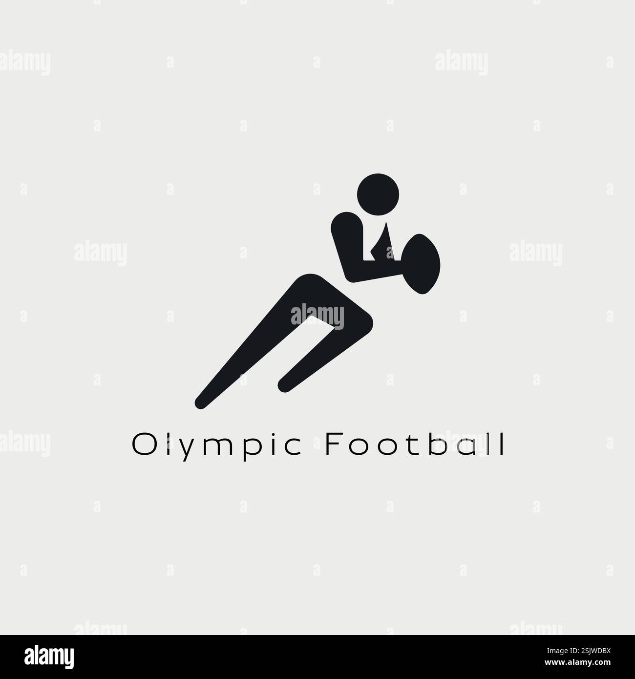 Vector illustration of olympic football Stock Vector Image & Art - Alamy