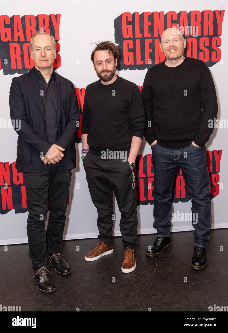 New York, USA. 11th Feb, 2025. Bob Odenkirk, Kieran Culkin and Bill ...