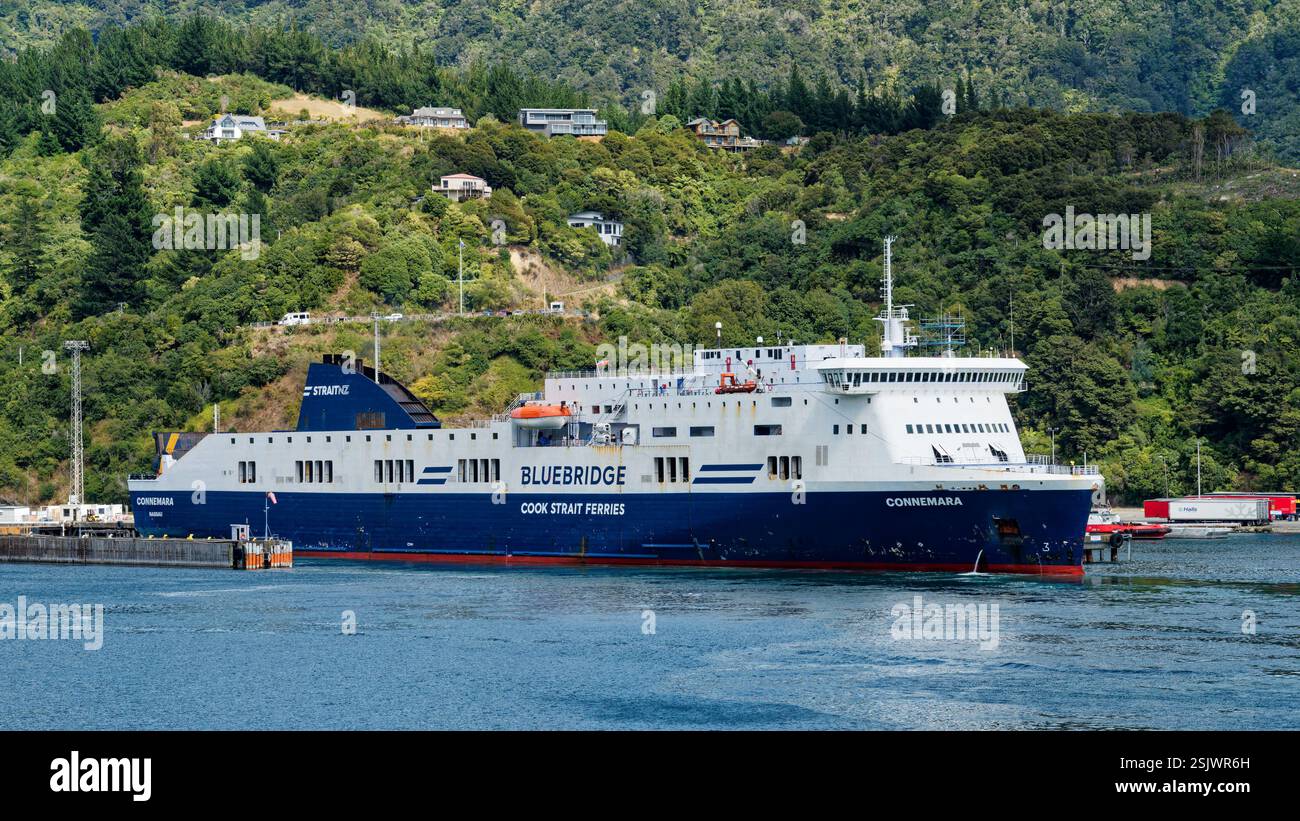Picton, Marlborough Sounds, Aotearoa / New Zealand - February 2, 2025 ...