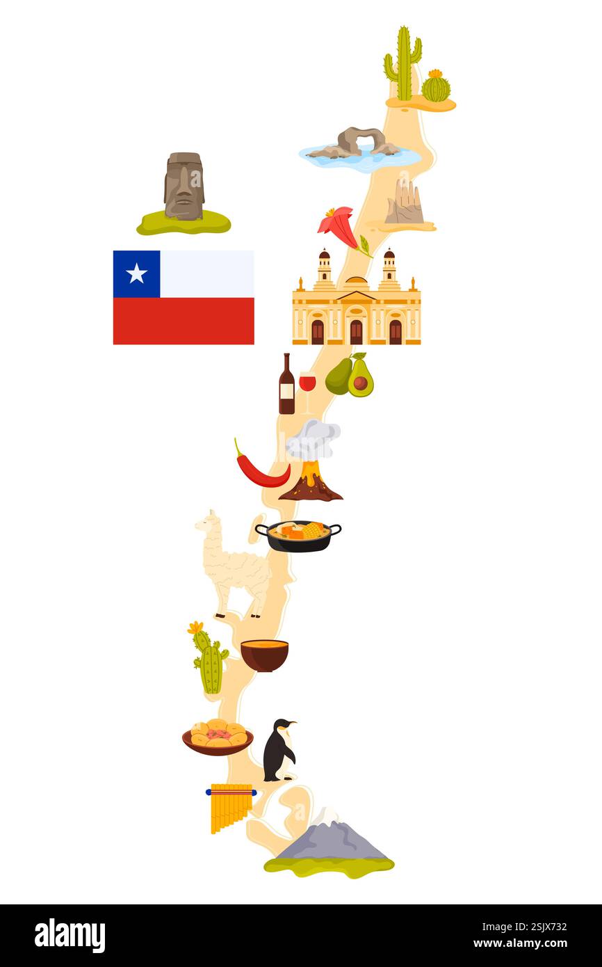 Patagonia animals mountain Cut Out Stock Images & Pictures - Alamy