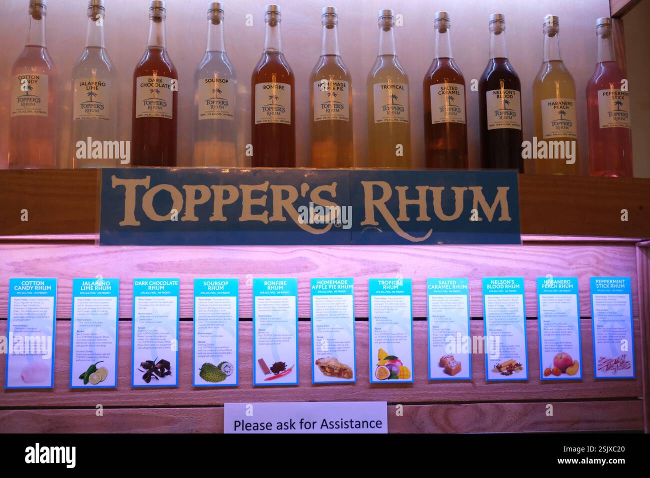 Topper's Rhum Distillery Stock Photo - Alamy