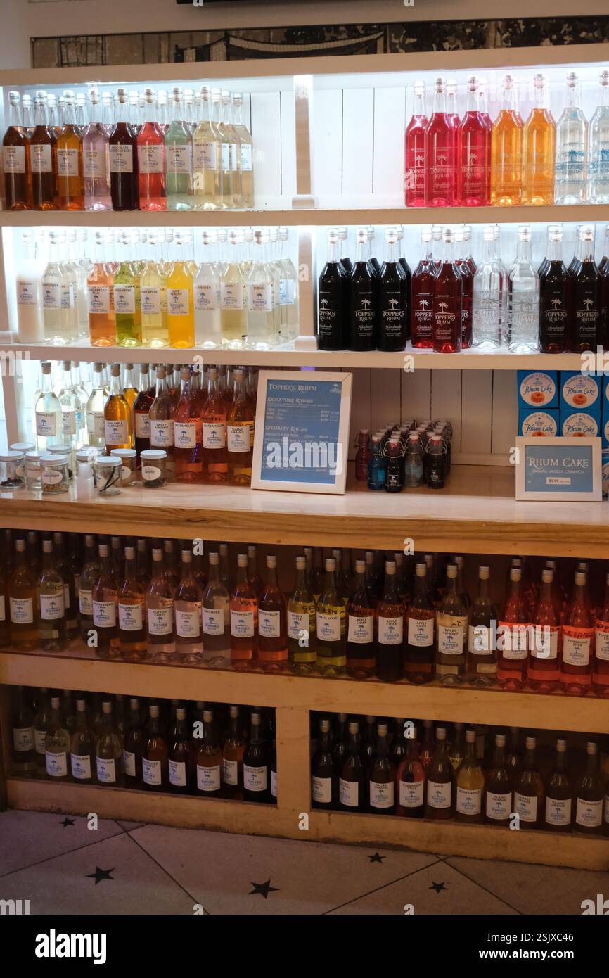 Topper's Rhum Distillery Stock Photo - Alamy