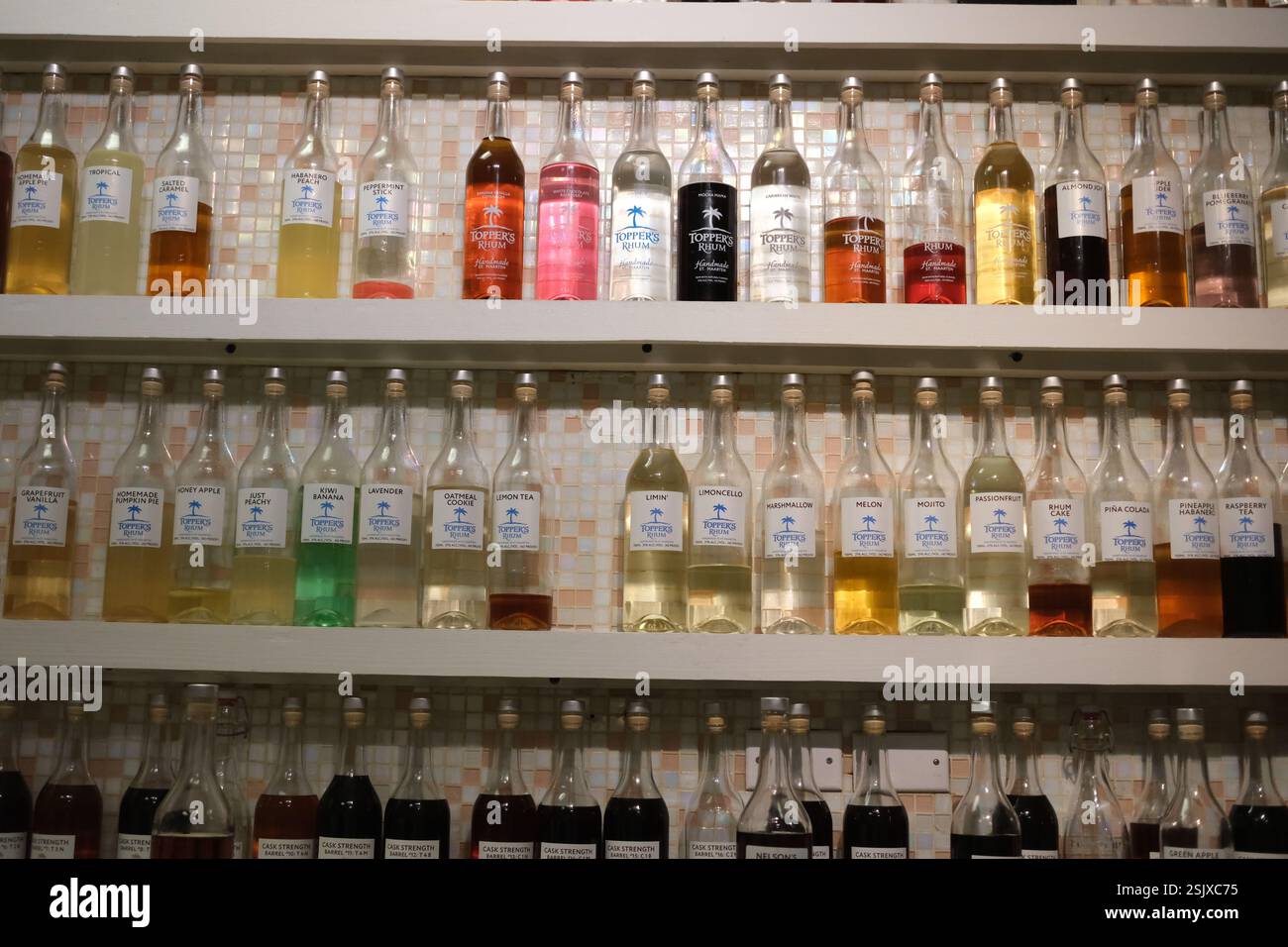 Topper's Rhum Distillery Stock Photo - Alamy