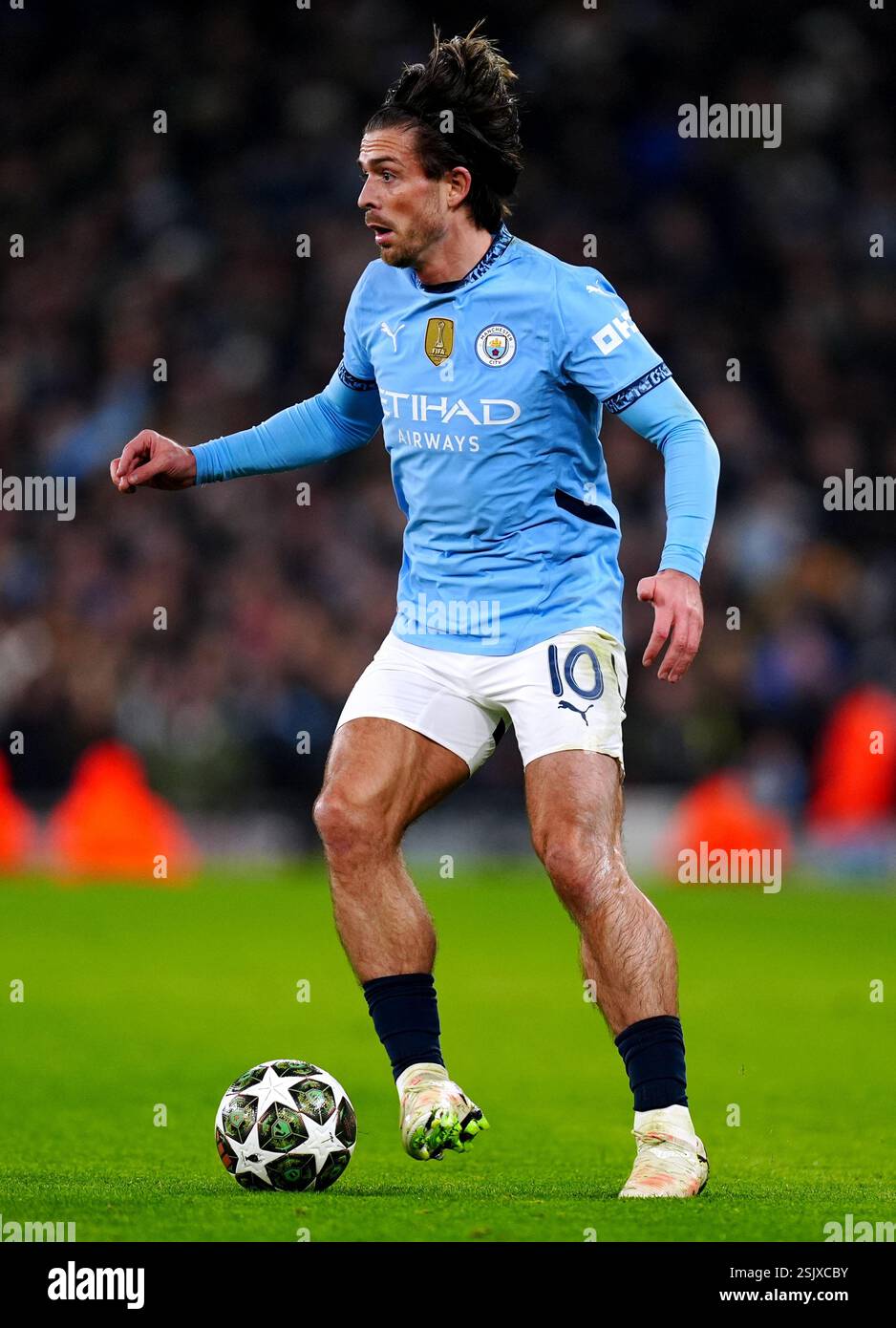 Manchester City's Jack Grealish during the UEFA Champions League ...