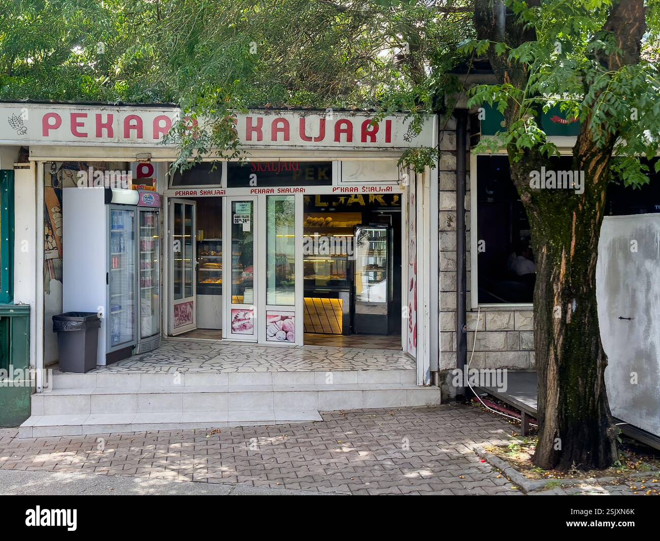 Kotor, Montenegro - July 2, 2024: The modern city. Downtown, Pekara ...