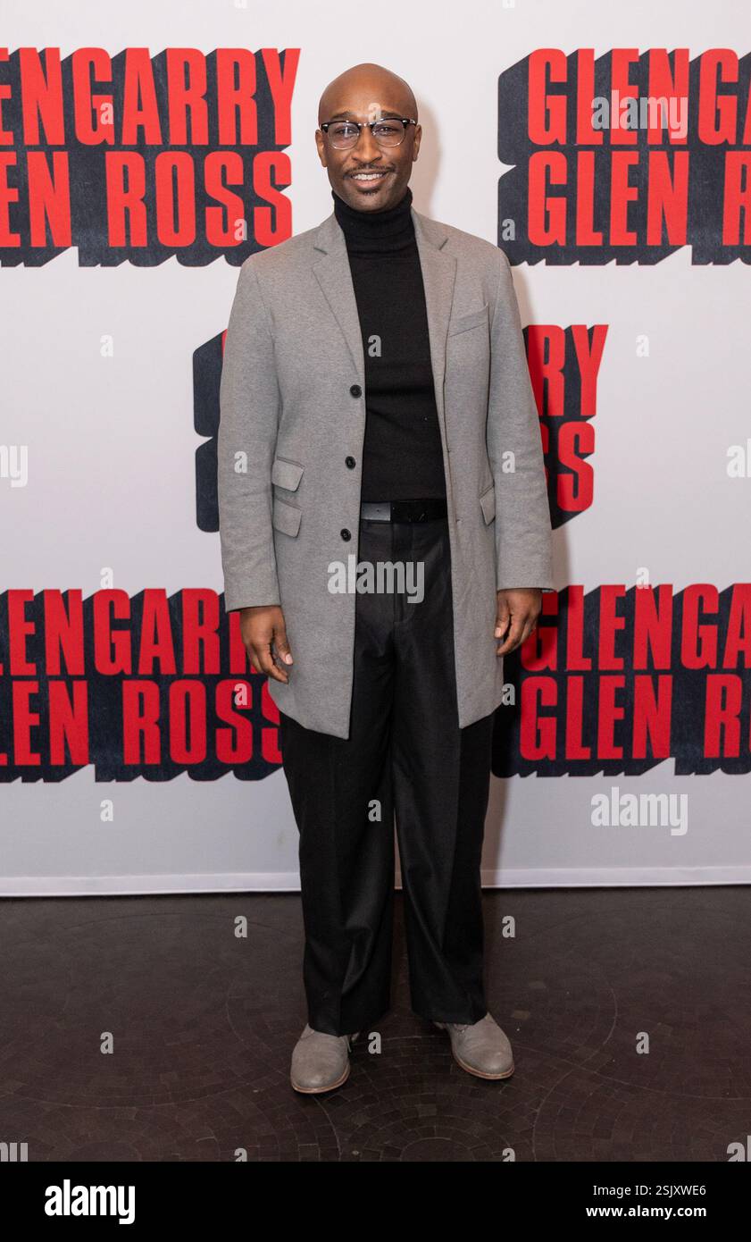 Donald Webber Jr. attends 'Glengarry Glen Ross' Broadway revival photo ...