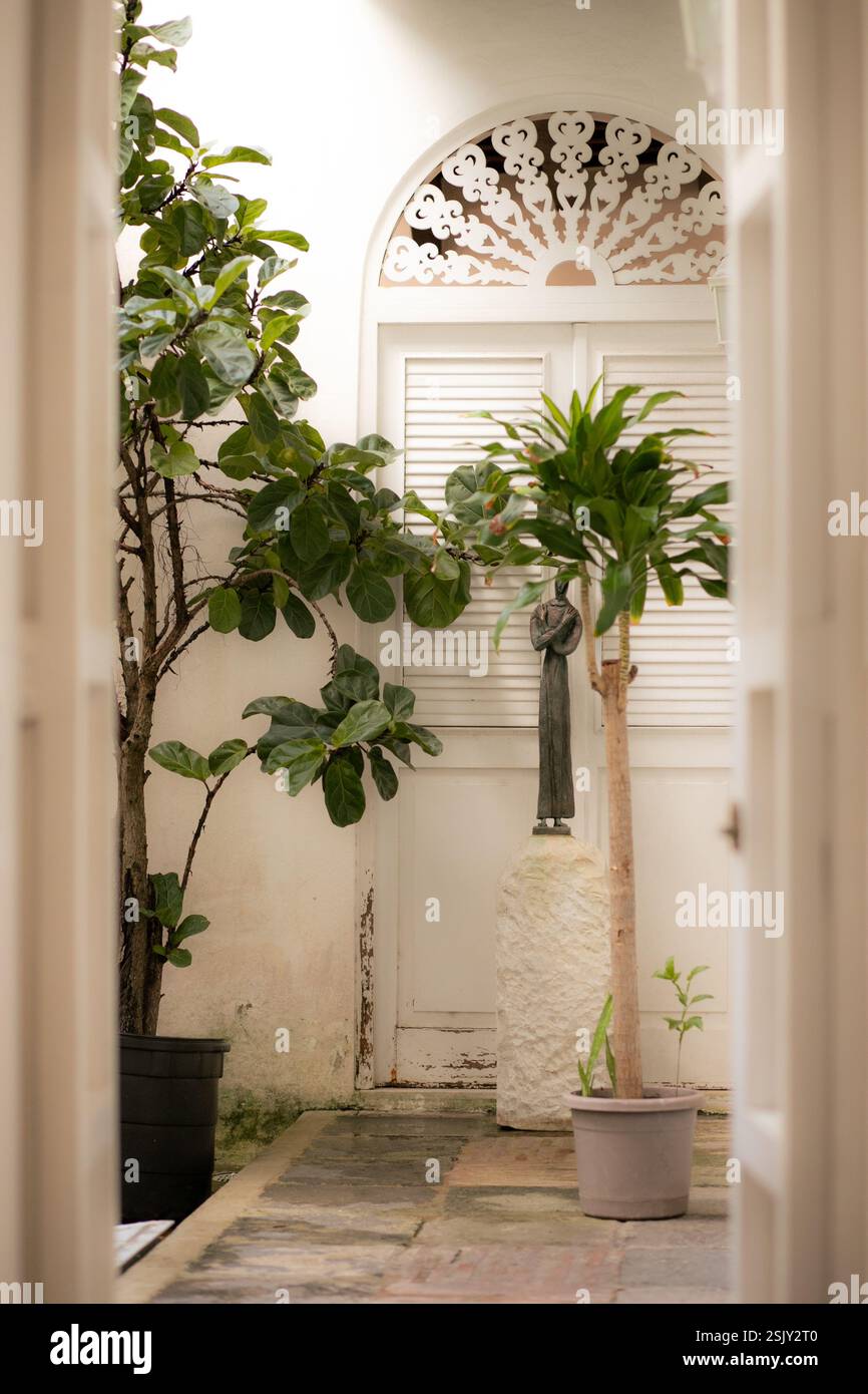 quite corners in old San Juan Stock Photo - Alamy