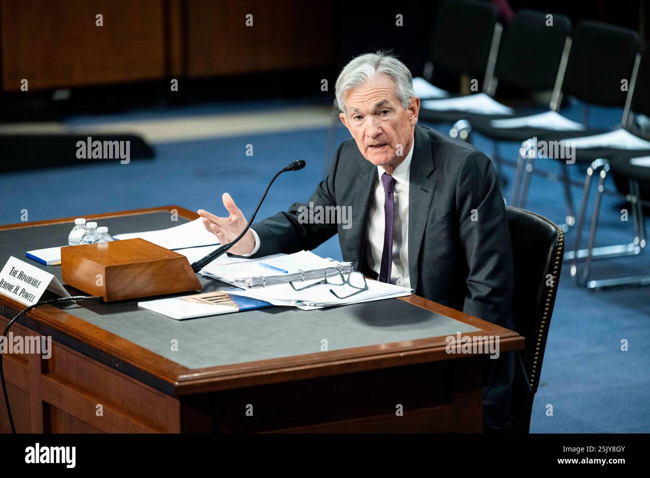 Washington, District Of Columbia, USA. 11th Feb, 2025. JEROME POWELL ...