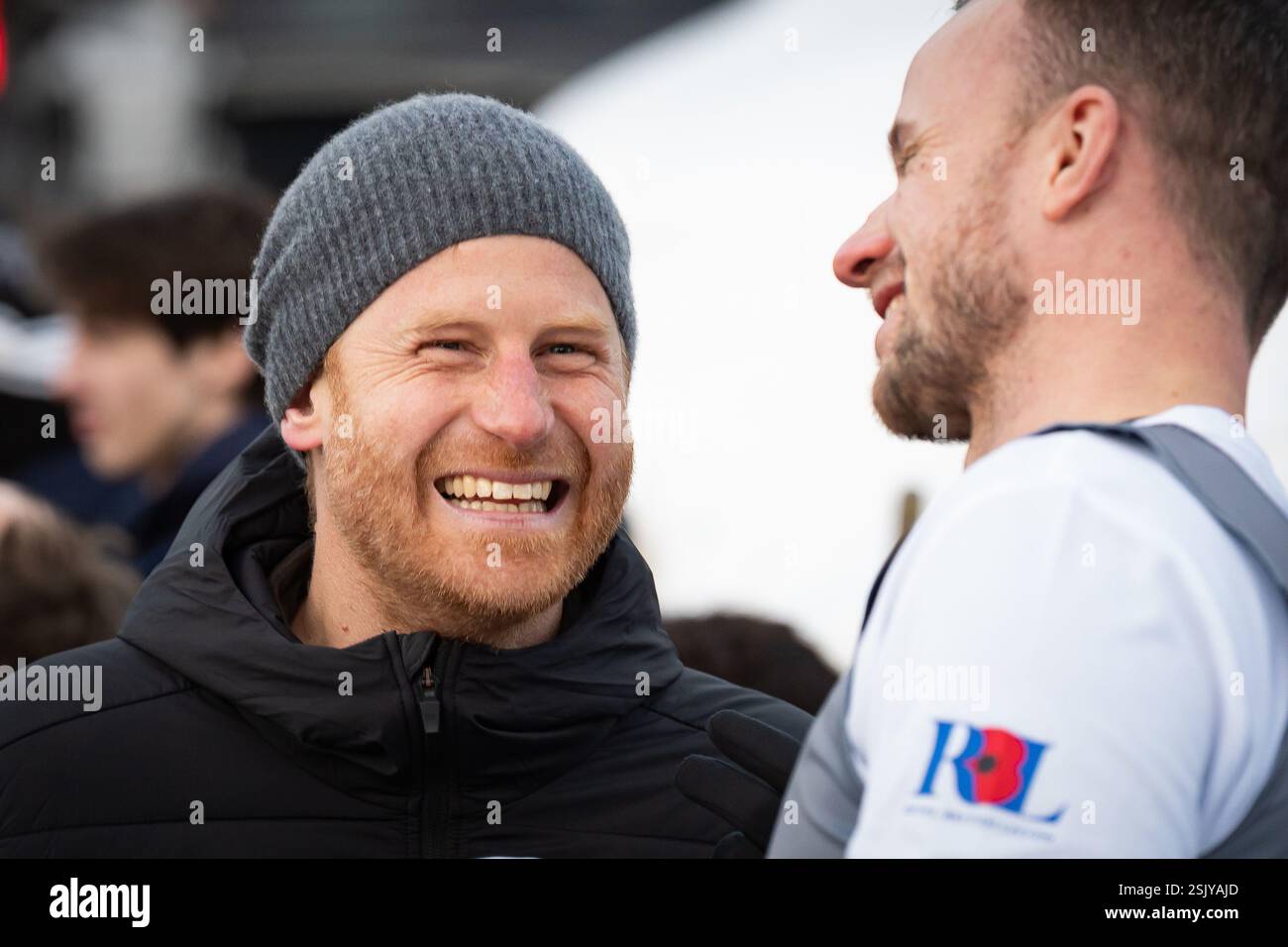 The Duke of Sussex at the Hillcrest Recreation Centre during the 2025 ...
