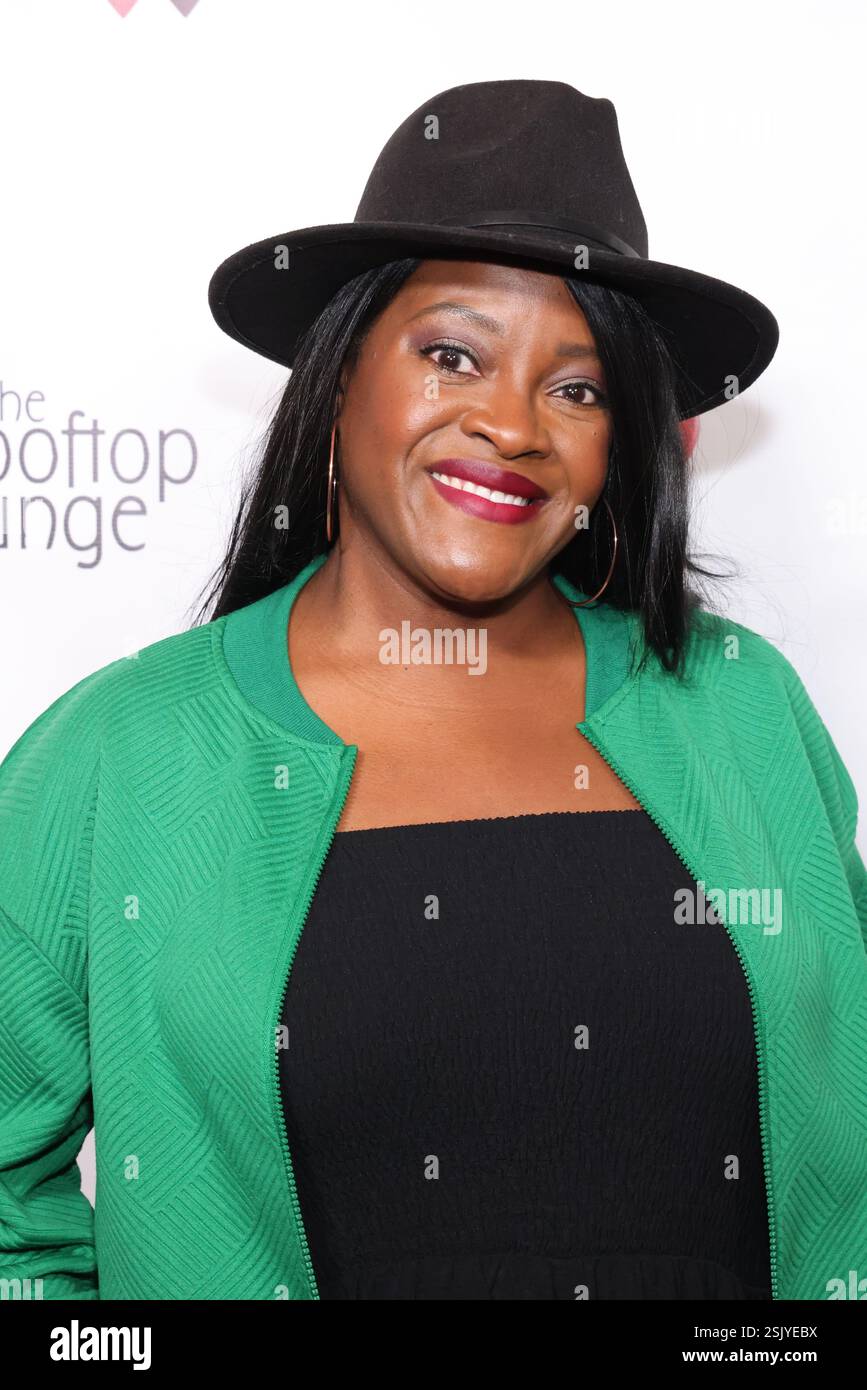 Toluca Lake, California, USA. 10th February, 2025. Actress Michelle ...