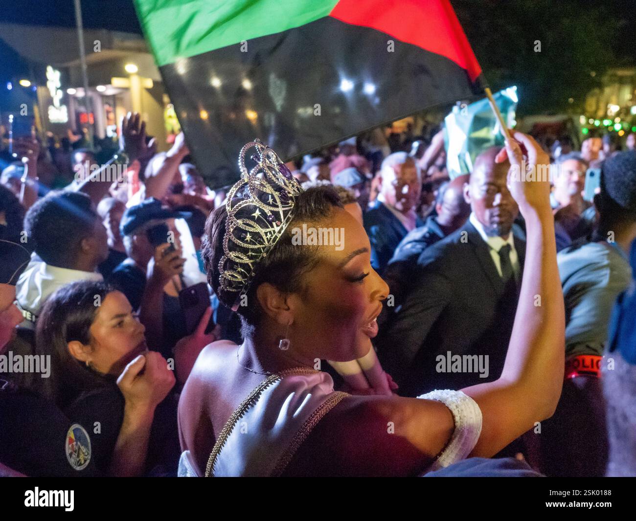 Angélique Argani-Philopon Miss France 2025 à reçue un acceuil au delà ...