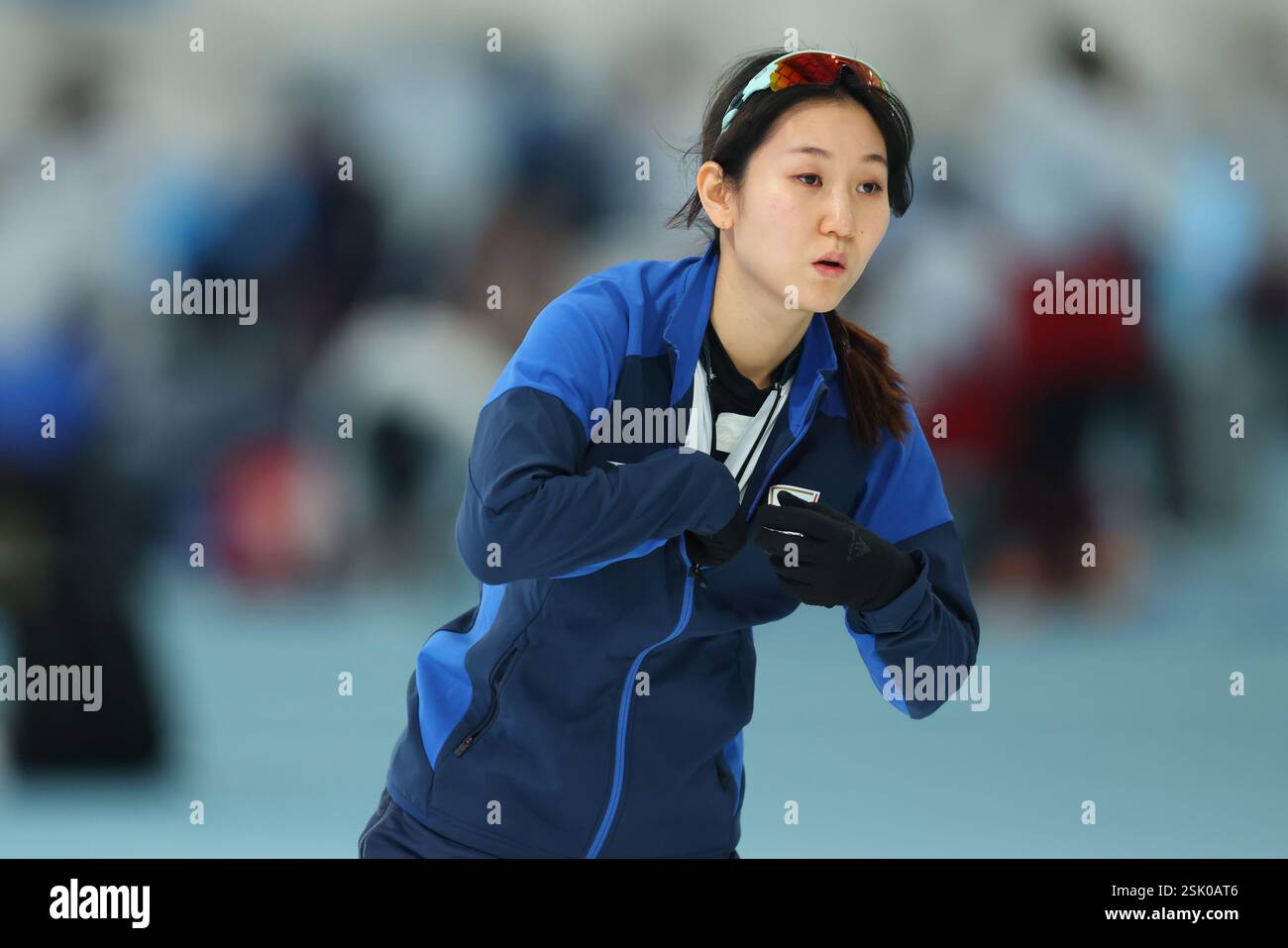 Harbin, China. 11th Feb, 2025. Kako Yamane (JPN) Speed Skating : Women ...
