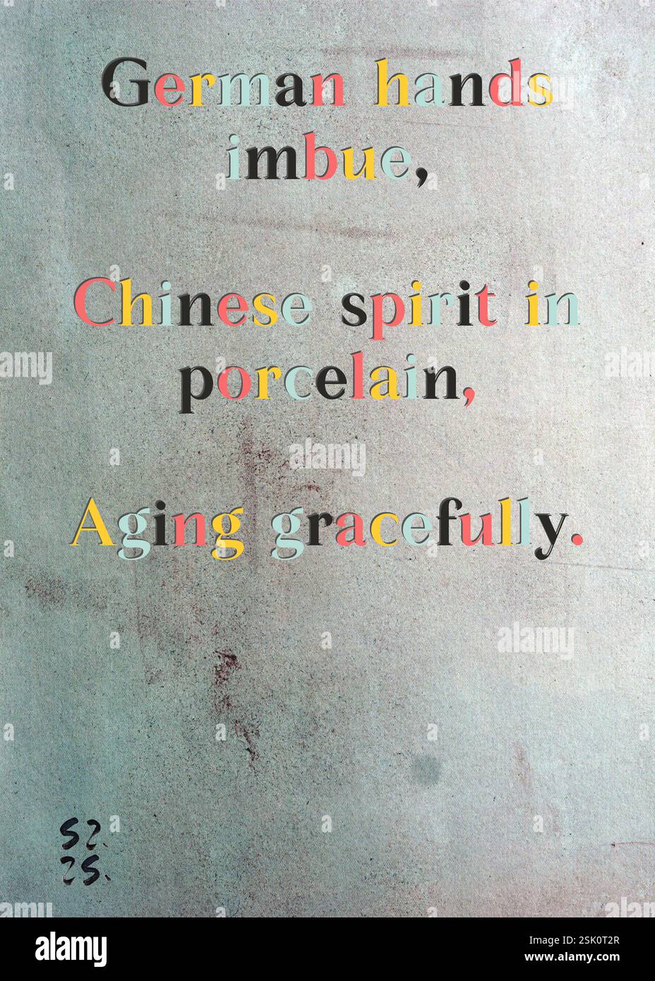 German hands imbue, Chinese spirit in porcelain, Aging gracefully ...