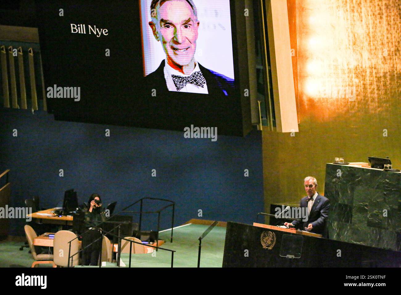 New York, New York, USA. 11th Feb, 2025. BILL NYE, also known as Bill ...