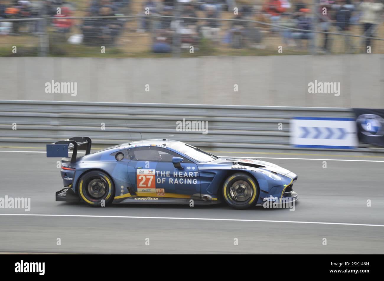 Heart of Racing entered Aston Martin Vantage AMR GT3 Evo of Ian James ...