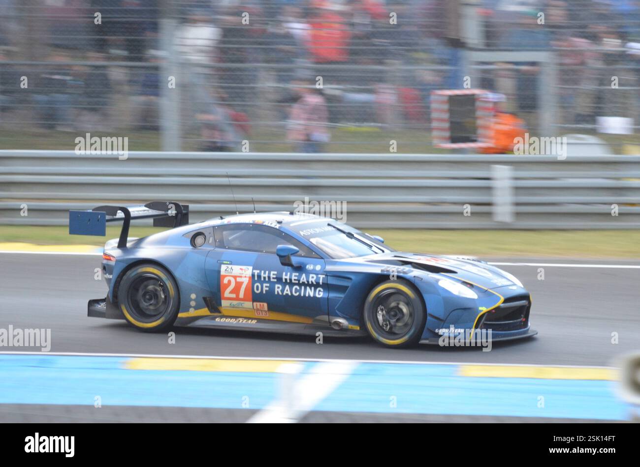 Heart of Racing entered Aston Martin Vantage AMR GT3 Evo of Ian James ...