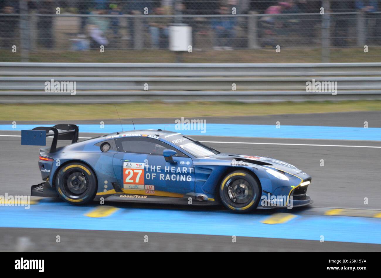 Heart of Racing entered Aston Martin Vantage AMR GT3 Evo of Ian James ...