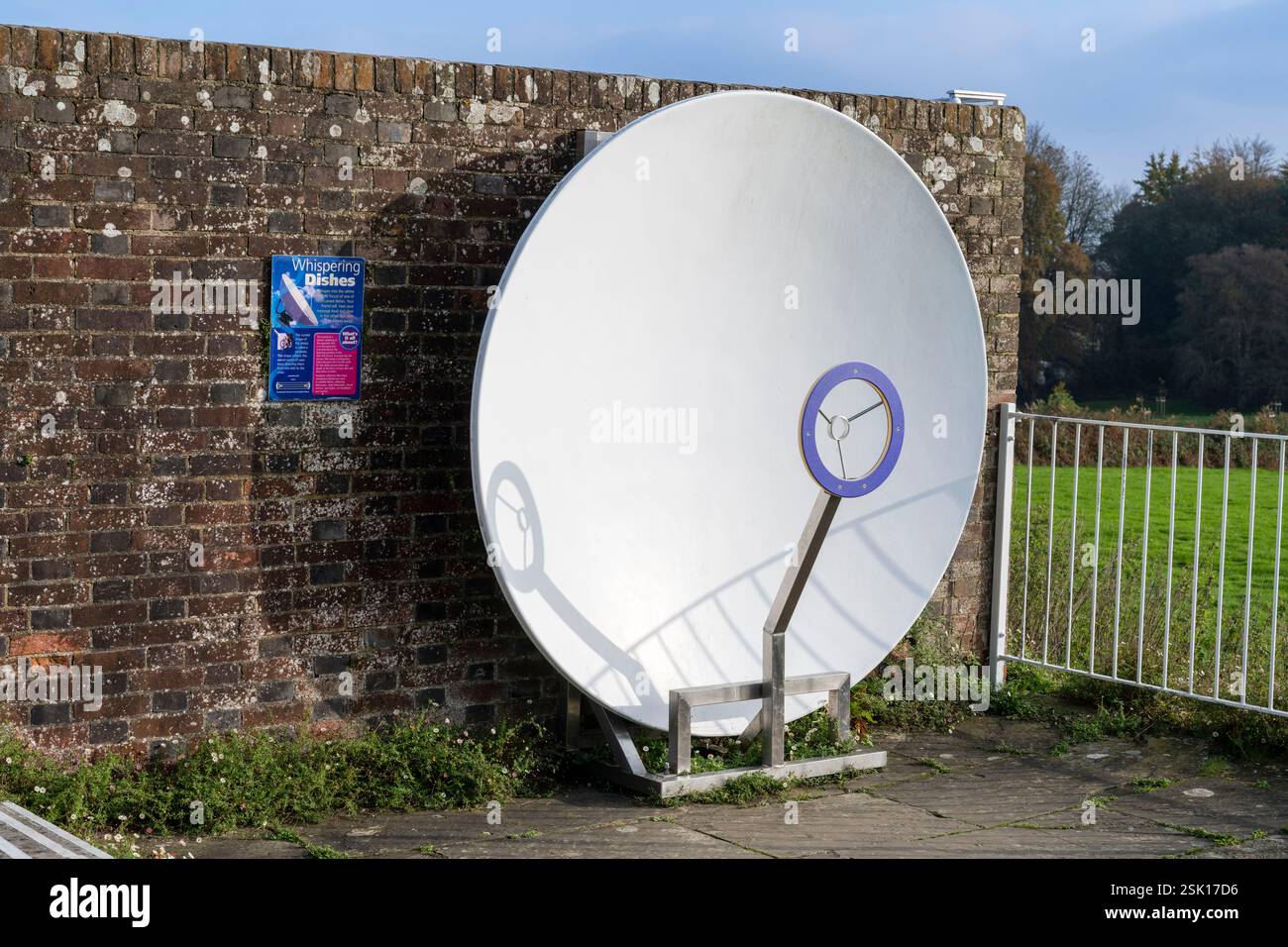 A Whispering Dish demonstrating how a parabolic reflector (e.g. radio ...