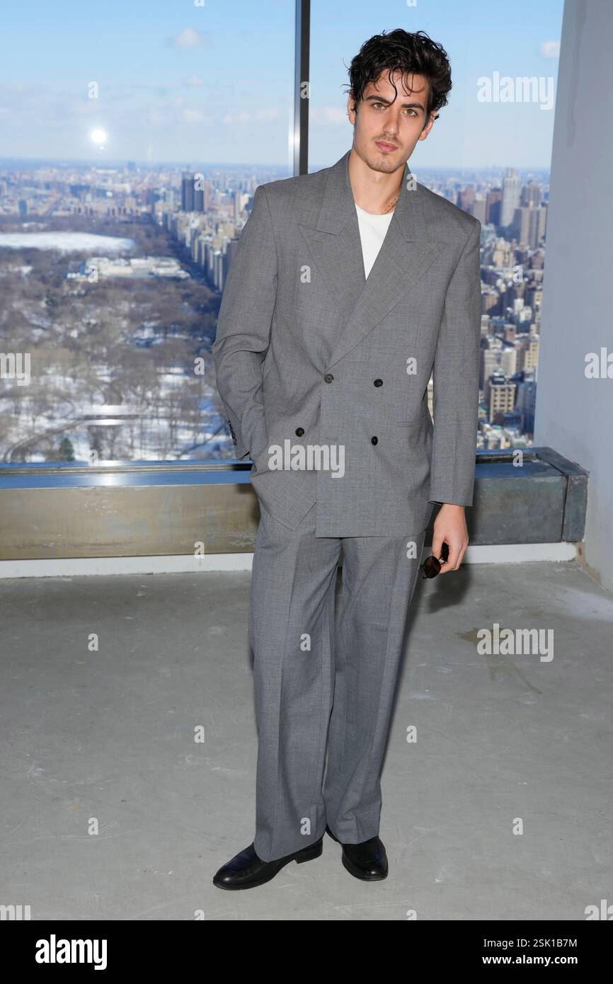 Tony Ozkan attends the Carolina Herrera Fall/Winter 2025 fashion show as part of New York ...