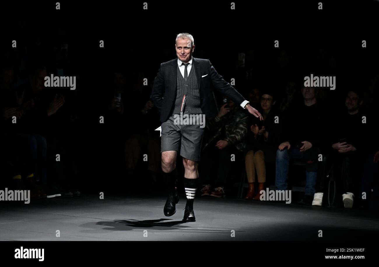 Fashion designer Thom Browne during the Thom Browne Fall/Winter 2025 ...
