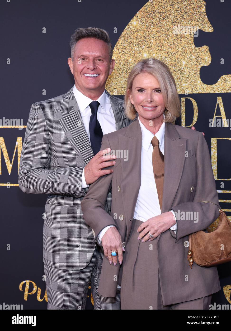 Hollywood, California, USA. 7th February, 2025. Mark Burnett and Roma ...