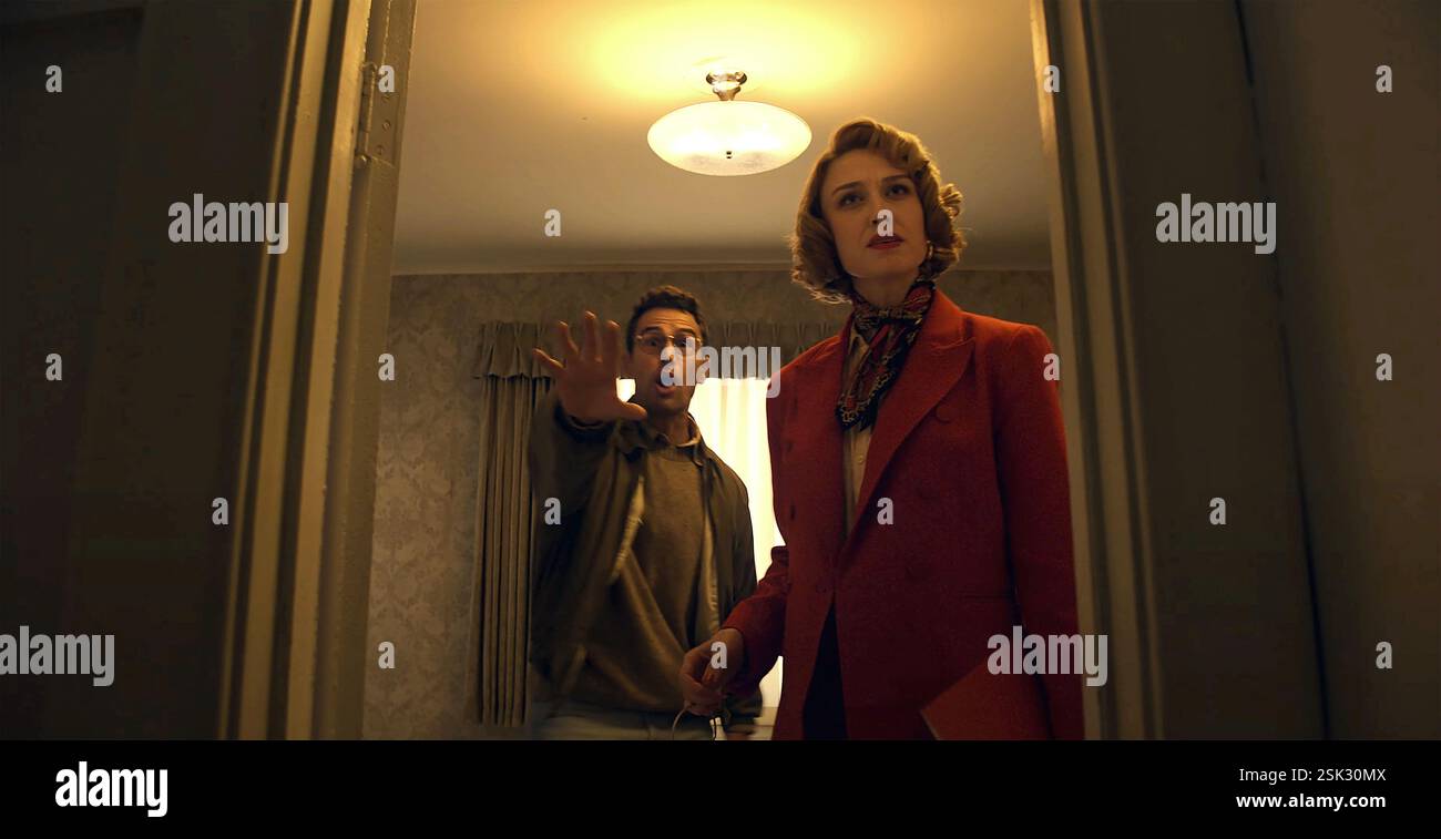 THE MONKEY - FILM STILLS. 2025 . Canada. - Theo James and Tess ...