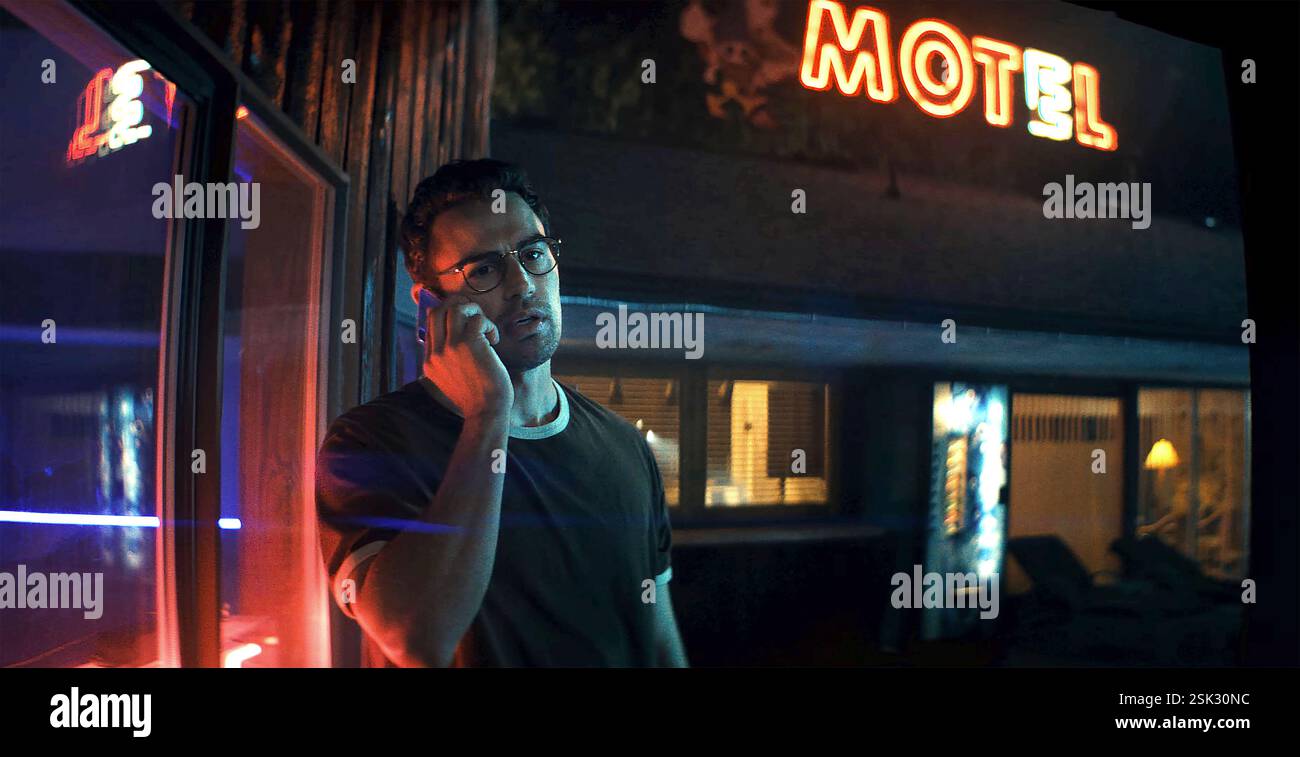 THE MONKEY - FILM STILLS. 2025 . Canada. - Theo James in The Monkey (C ...