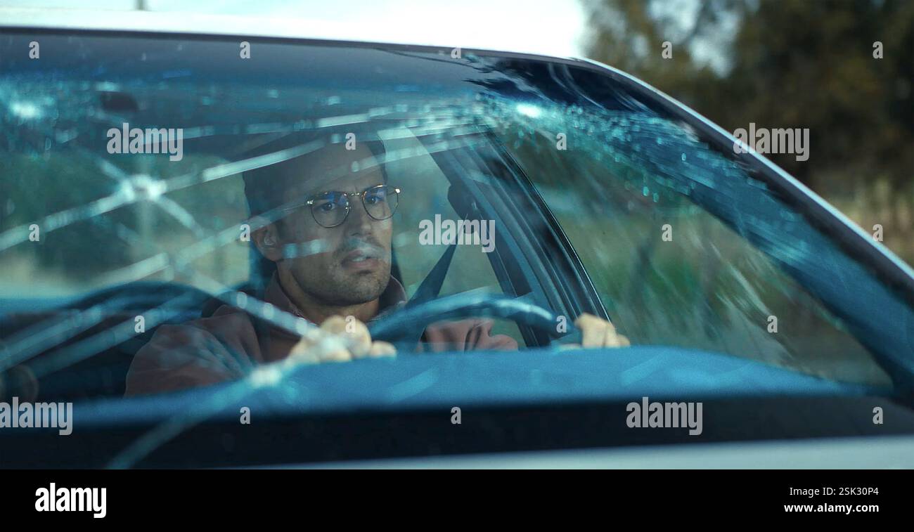 THE MONKEY - FILM STILLS. 2025 . Canada. - Theo James in The Monkey (C ...