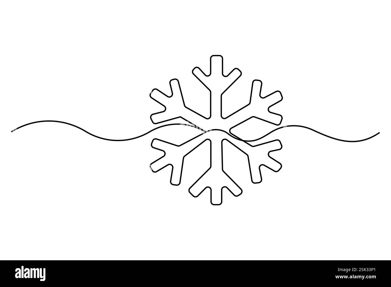 Cut out snowflake Black and White Stock Photos & Images - Alamy