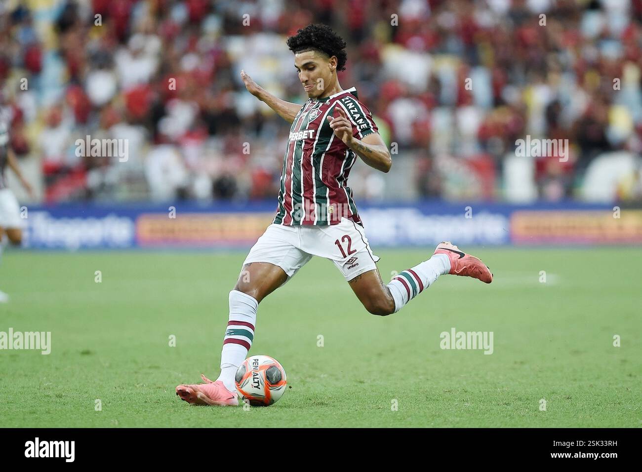 Rio de Janeiro, Brazil, February 8, 2025. Football match between the ...