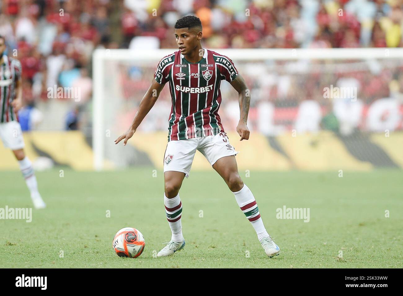 Rio de Janeiro, Brazil, February 8, 2025. Football match between the ...