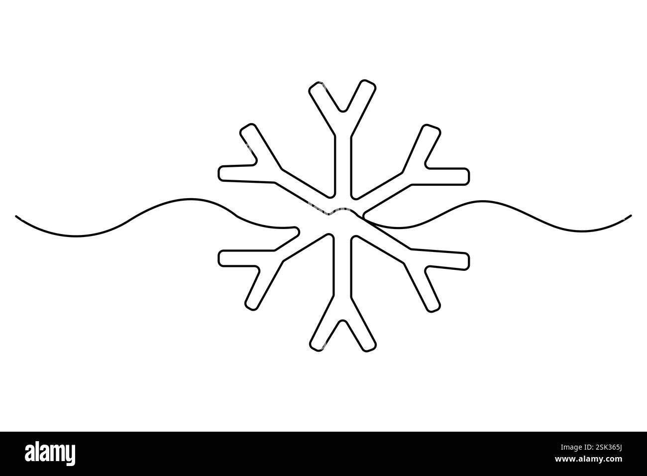 Cut out snowflake Black and White Stock Photos & Images - Alamy