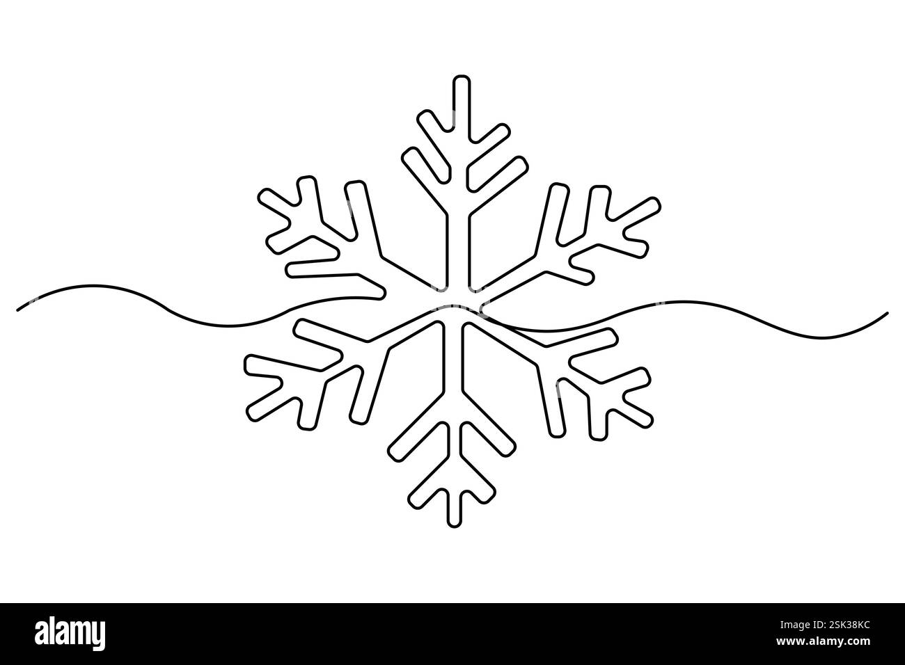 Cut out snowflake Black and White Stock Photos & Images - Alamy