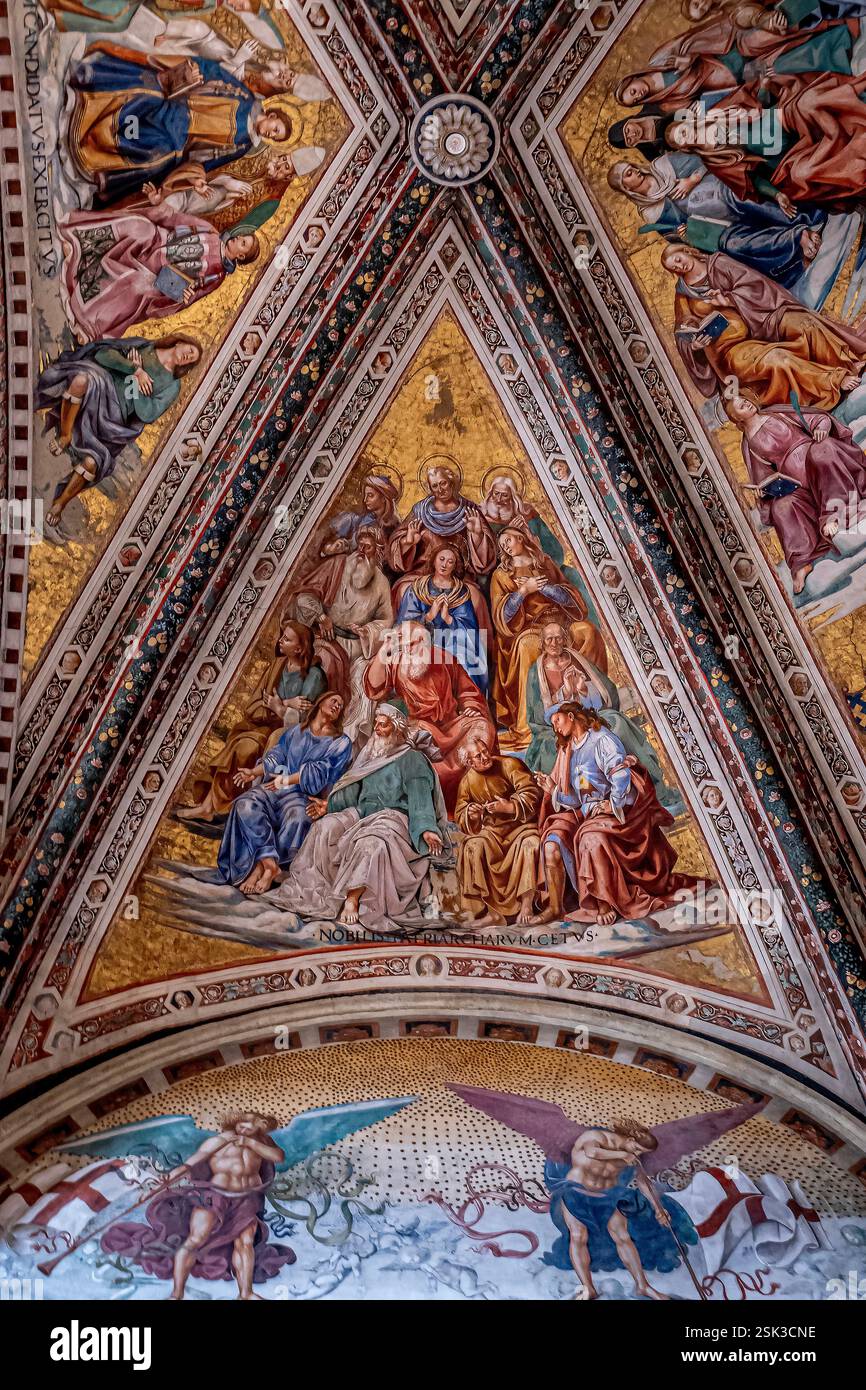 Orvieto, Italy. 11th Feb, 2025. The Duomo of Orvieto, Italy is one of ...