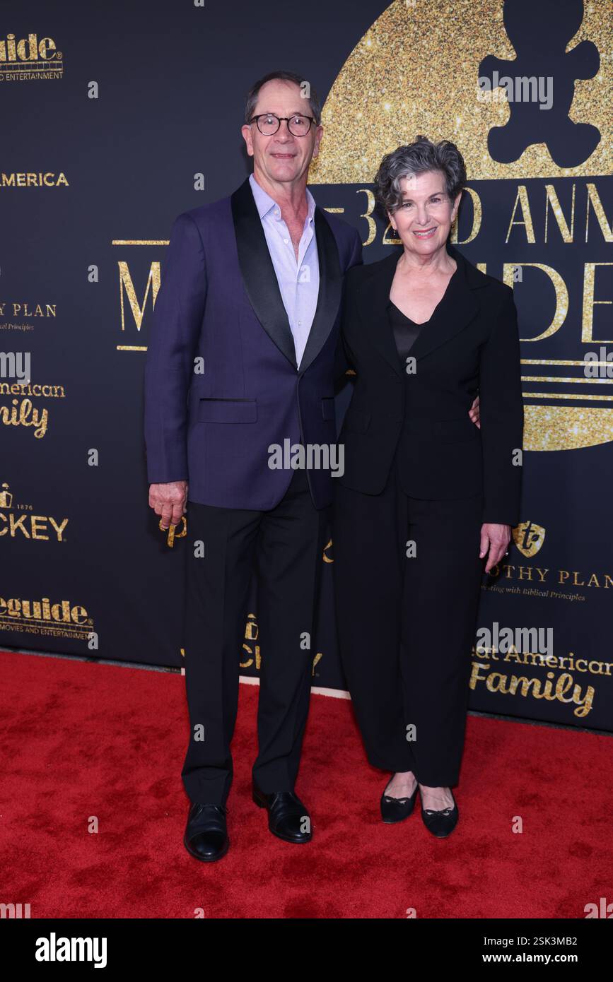 Hollywood, California, USA. 7th February, 2025. Rachel Feldman and Carl Tillmanns attending the ...