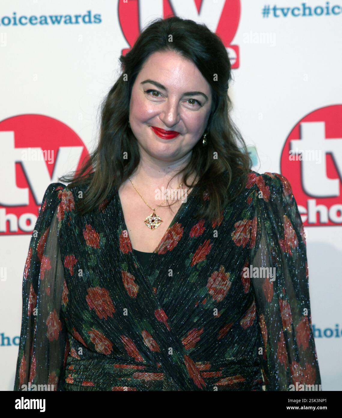 London, UK. Rebecca Gethings at the TV Choice Awards 2025. Park Lane ...
