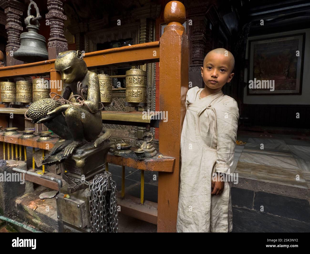 The young incarnate Lama of the 12th Century Shakyamuni Buddha Golden ...