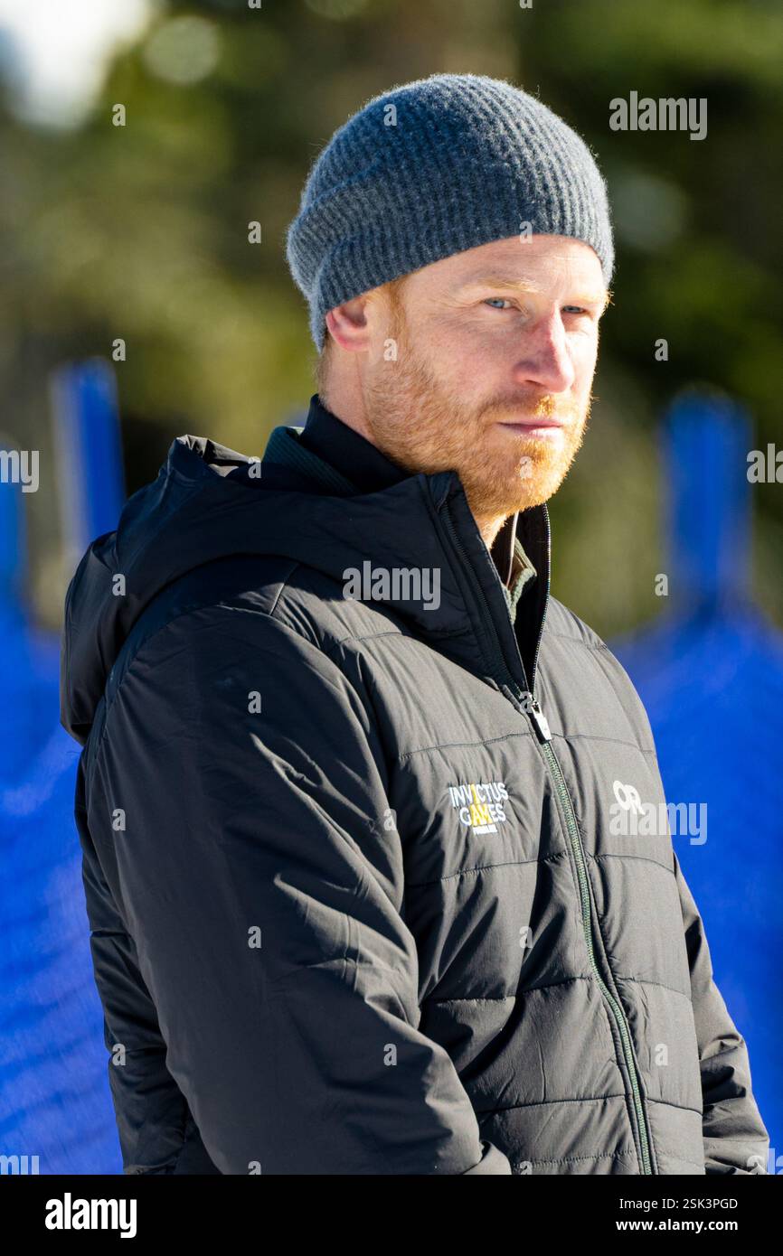 Whistler, Canada. 11th Feb, 2025. Prince Harry, Duke of Sussex at ...